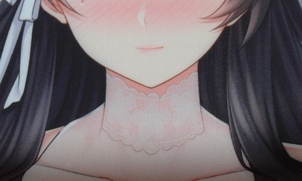 Azur Lane Atago Sexy Lewd Oppai Breast Mousepad R18 Hentai Edition