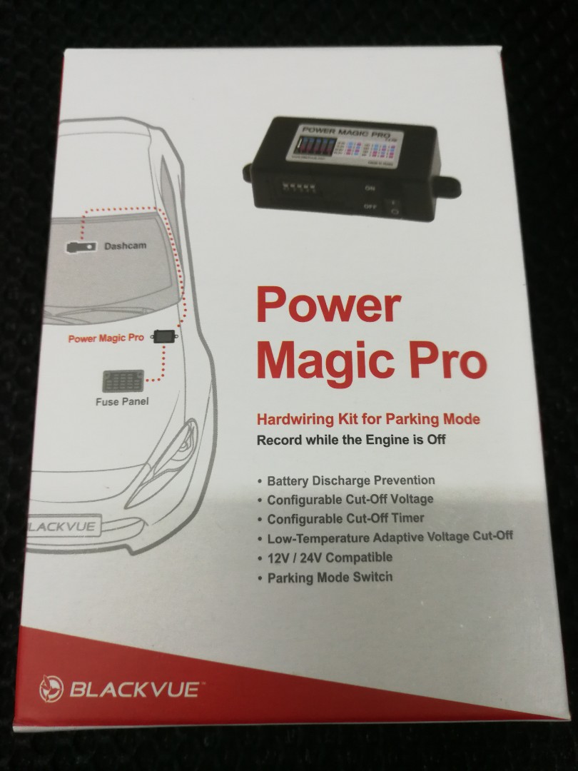 BLACKVUE POWER MAGIC PRO, 汽車配件, 電子配件 - Carousell