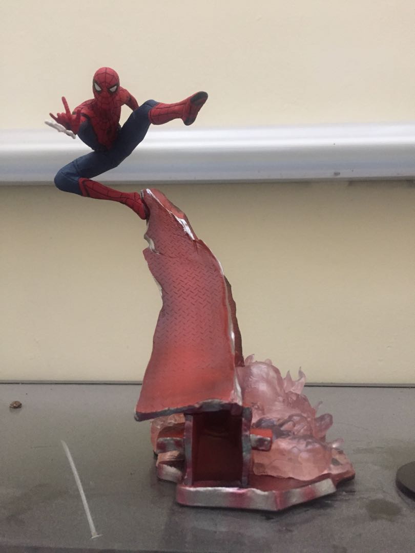 Bootleg Spiderman statue (copy from Iron Studios), Hobbies & Toys ...