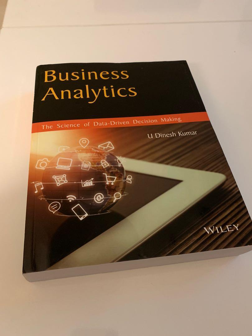 Business Analytics Textbook Brand New, Hobbies & Toys, Books ...