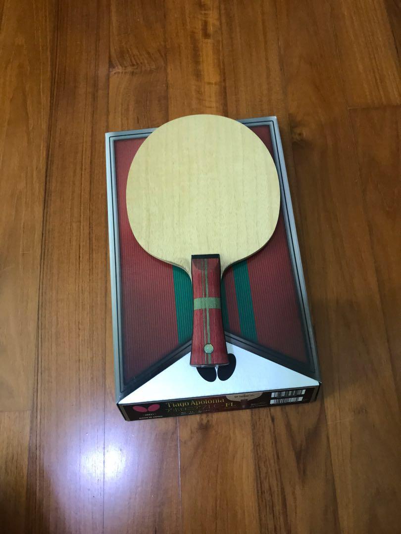 Butterfly Tiago Apolonia ZLC, Sports Equipment, Sports & Games, Racket ...