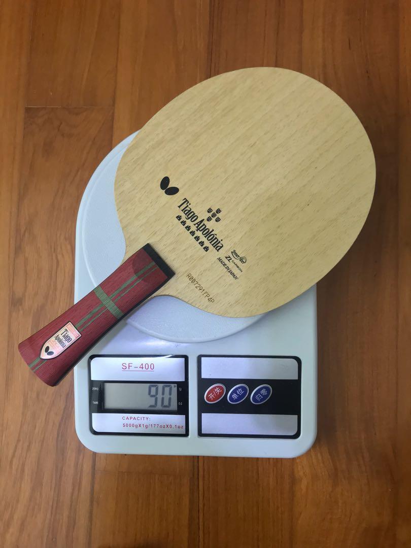 Butterfly Tiago Apolonia ZLC, Sports Equipment, Sports & Games, Racket ...