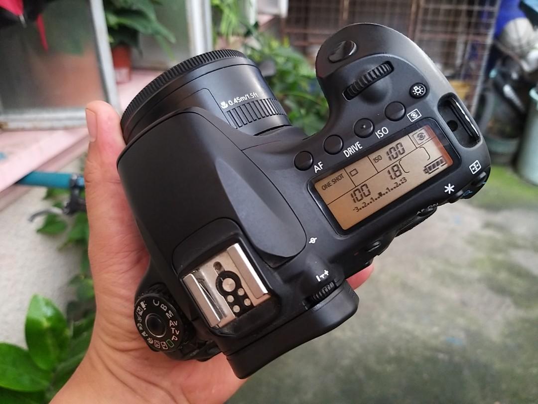 Canon EOS DSLR 60D with 50mm 1.8 v2 prime lens, Photography, Lens ...