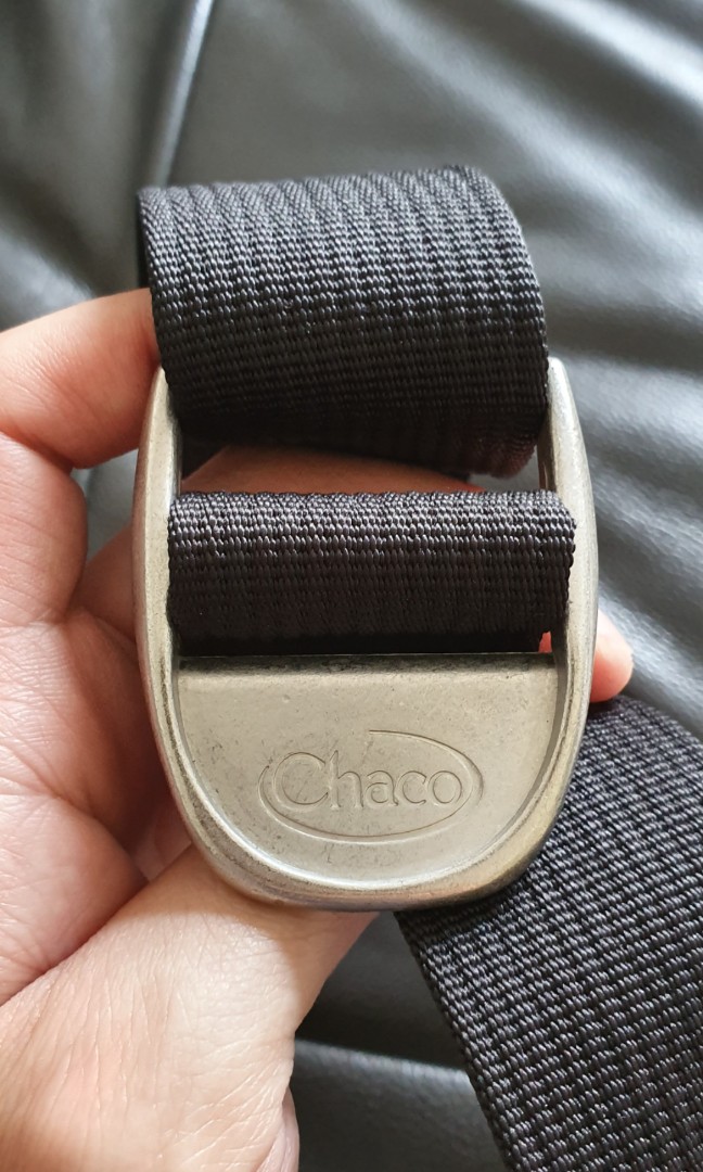 Chaco webbing black belt, Sports, Sports & Games Equipment on Carousell