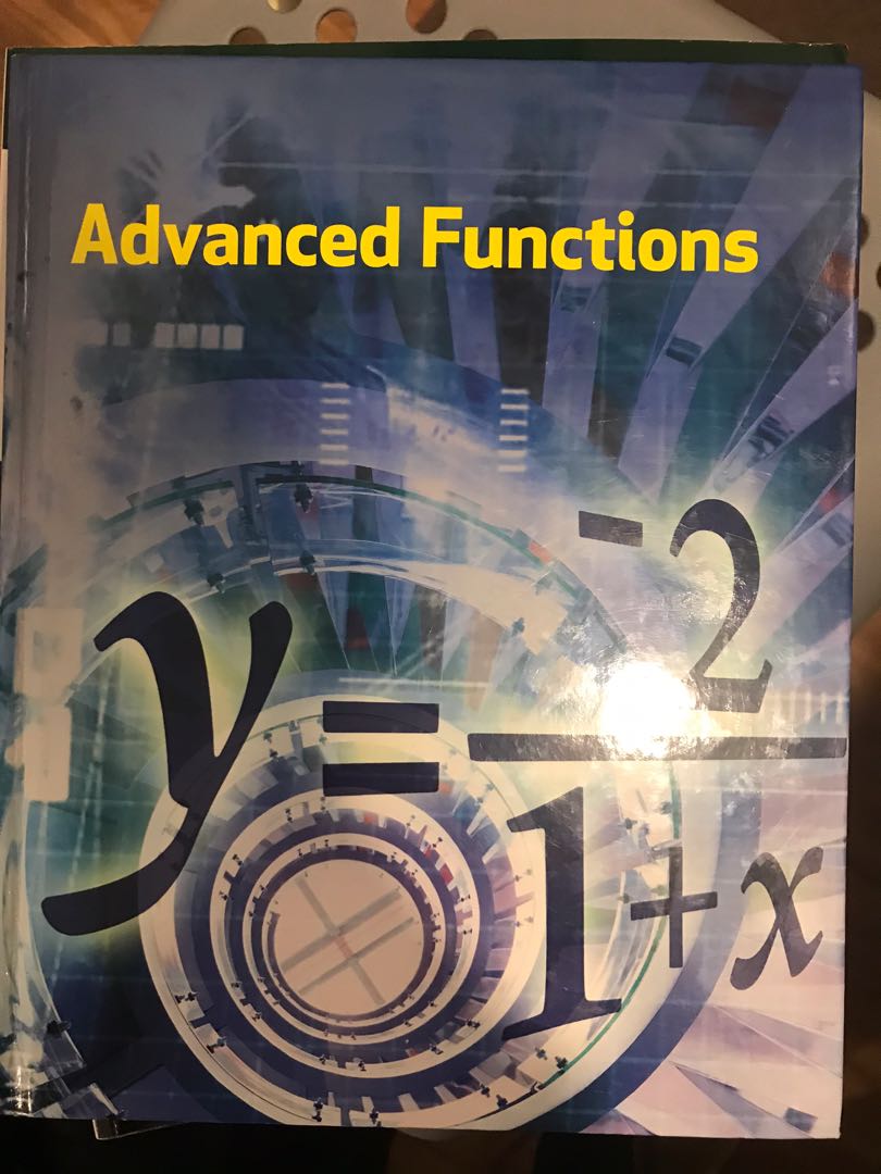 CIMP ADVANCED FUNCTION TEXTBOOK, Hobbies & Toys, Books & Magazines ...