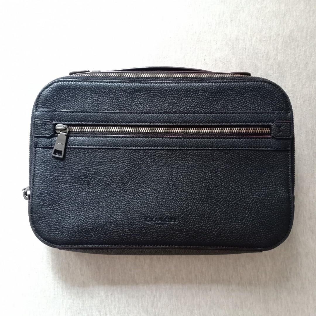 Coach Men's Clutch, Fesyen Pria, Tas & Dompet , Dompet di Carousell