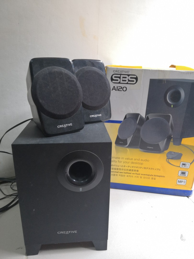 Creative SBS A120, Audio, Soundbars, Speakers & Amplifiers on Carousell
