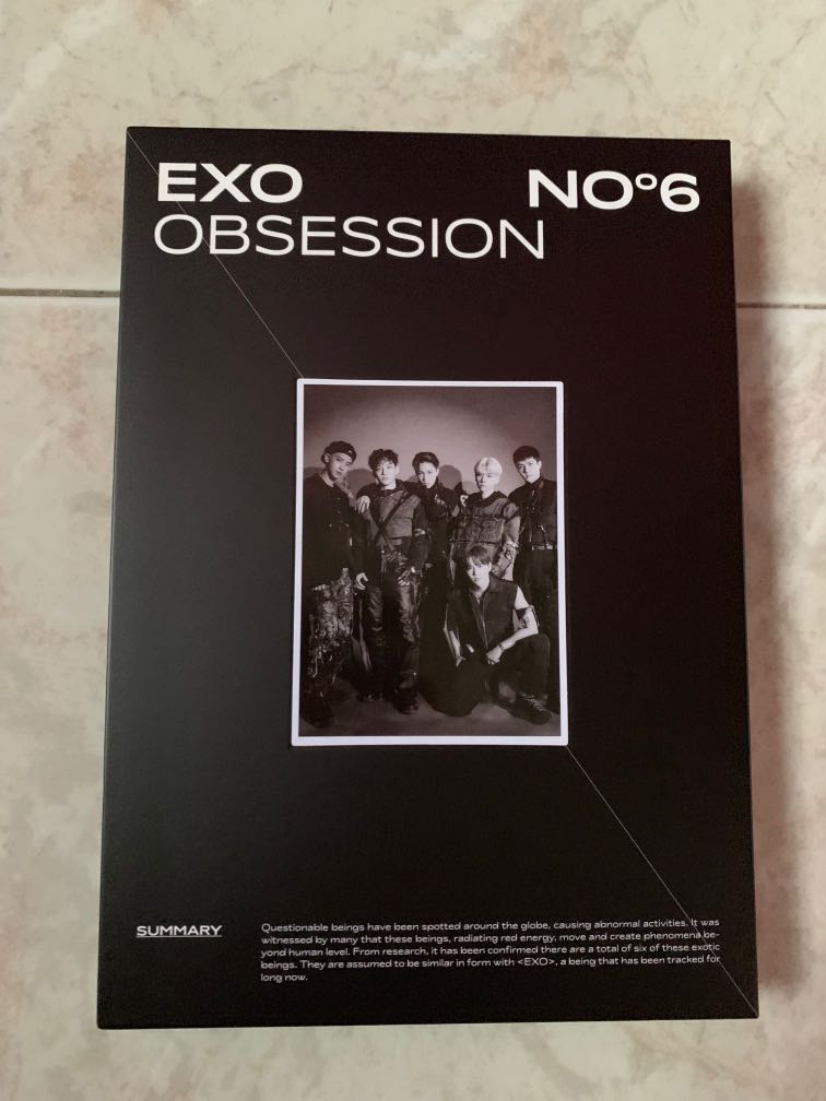 EXO Obsession Album, Hobbies & Toys, Memorabilia & Collectibles, K-Wave ...