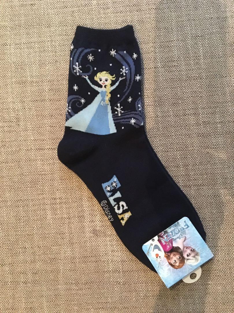 Frozen 2 socks *Elsa, Anna, Olaf & Sven*, Women's Fashion, Watches ...