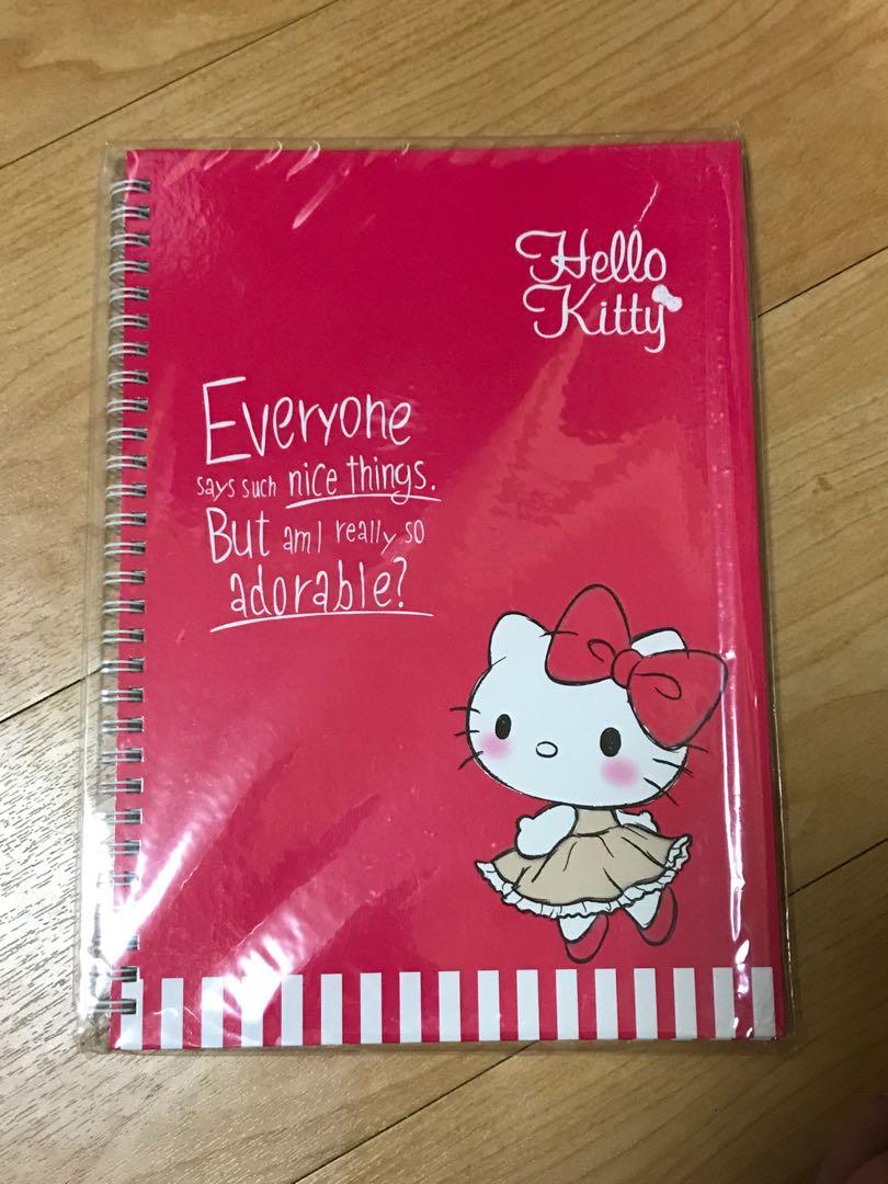 Hello Kitty Note Book, Hobbies & Toys, Stationery & Craft, Stationery ...