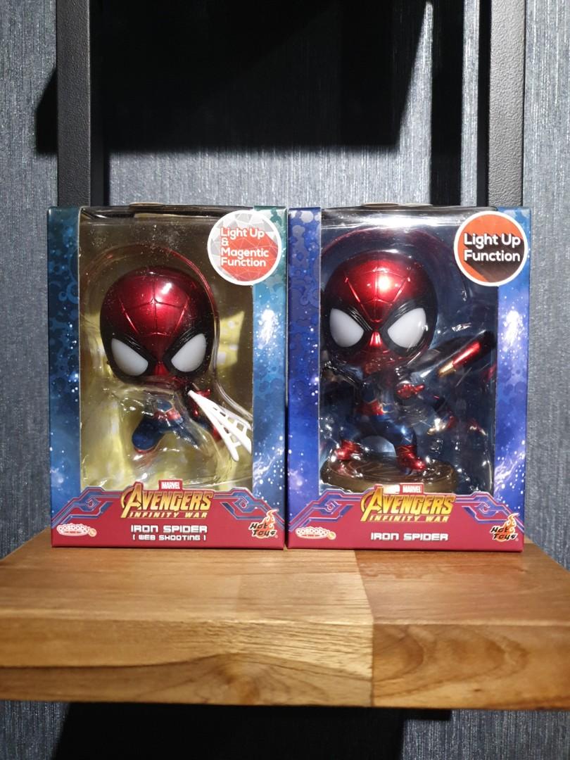 Hot Toys Avengers: Infinity War Iron Spider Standing and Web Shooting ...