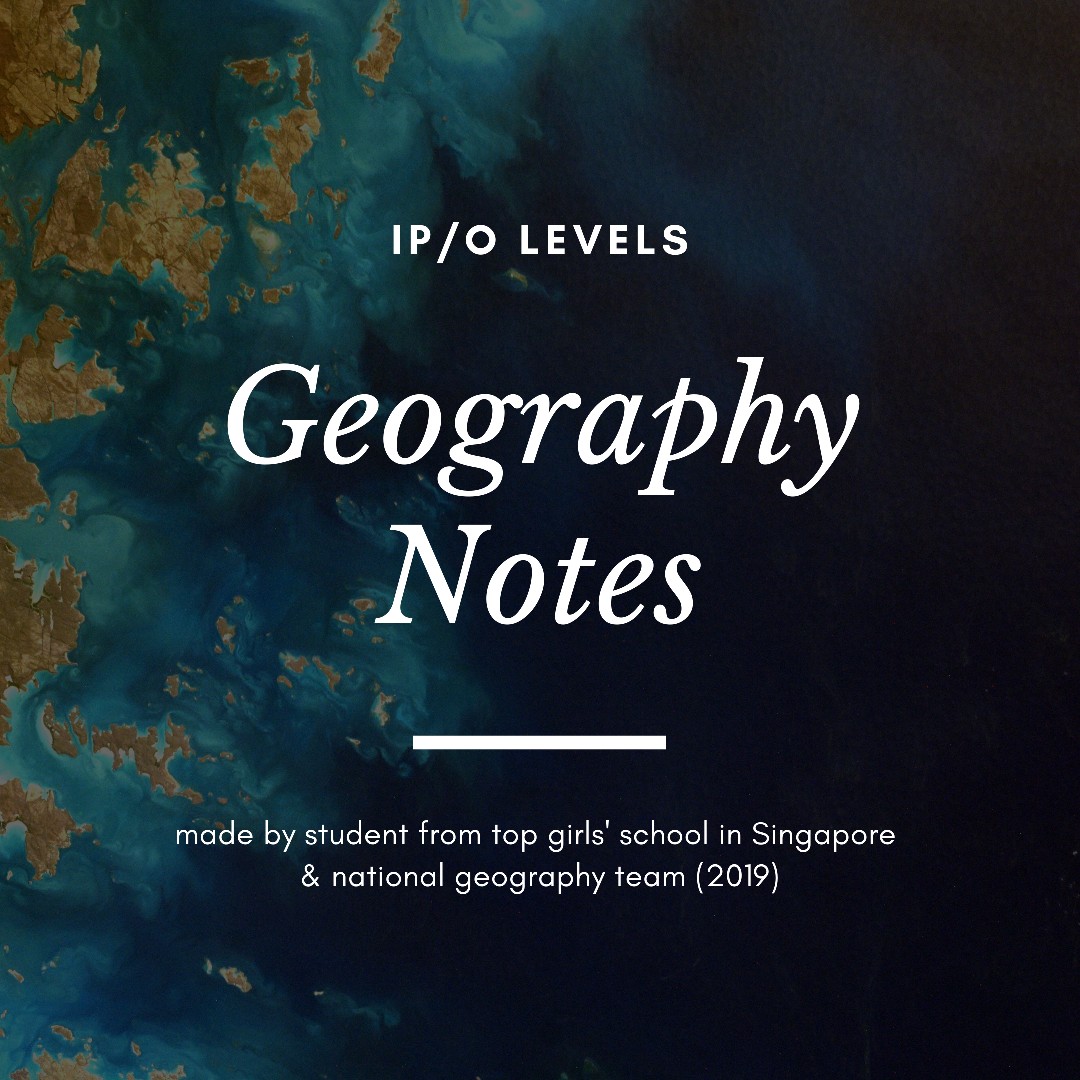 IP / O levels Geography Notes, Hobbies & Toys, Books & Magazines ...