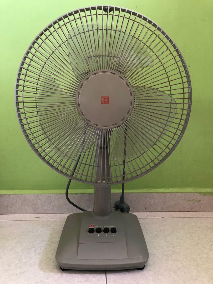 KDK Table Fan, Furniture & Home Living, Lighting & Fans, Fans on Carousell