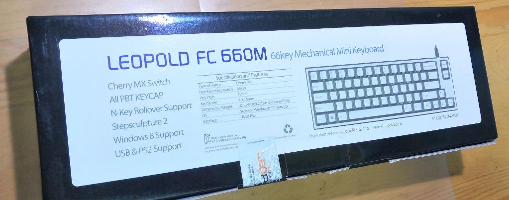 Leopold FC 660M 深藍色Cherry MX 青軸60%機械鍵盤 Navy Color Cherry MX Blue ...