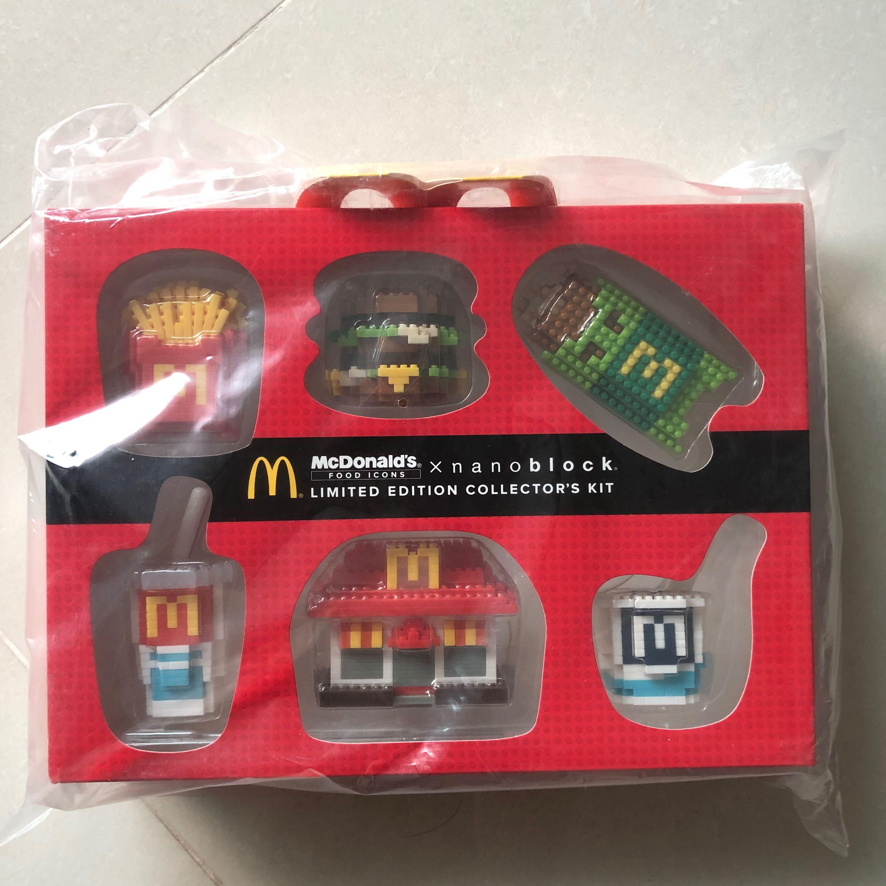McDonald's Nanoblock limited edition set collectors kit, Hobbies & Toys, Toys & Games on Carousell
