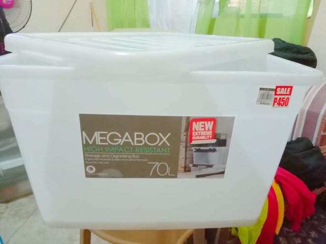 Megabox 70L, Furniture & Home Living, Home Improvement & Organization ...