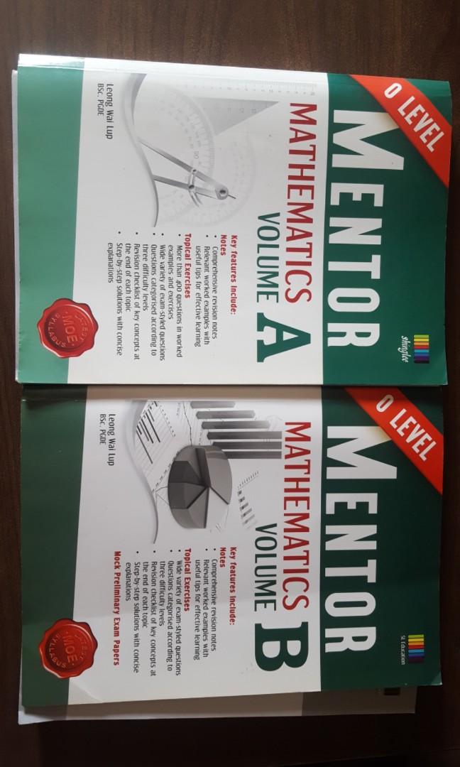 Mentor Math Volume A/B, Hobbies & Toys, Books & Magazines, Assessment ...