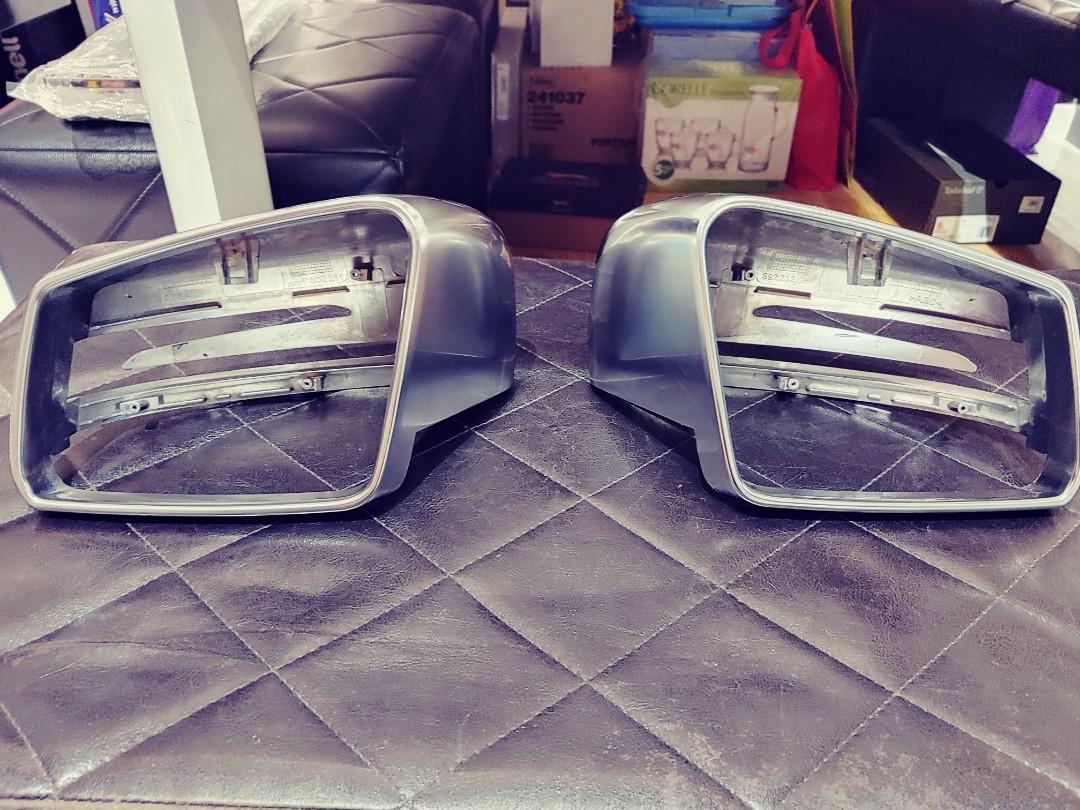 Mercedes Matte Chrome side mirror casing, Car Accessories, Accessories ...