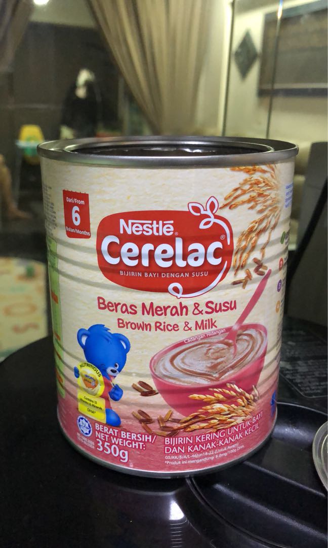 Nestle cerelac red rice, Babies & Kids, Nursing & Feeding, Weaning ...