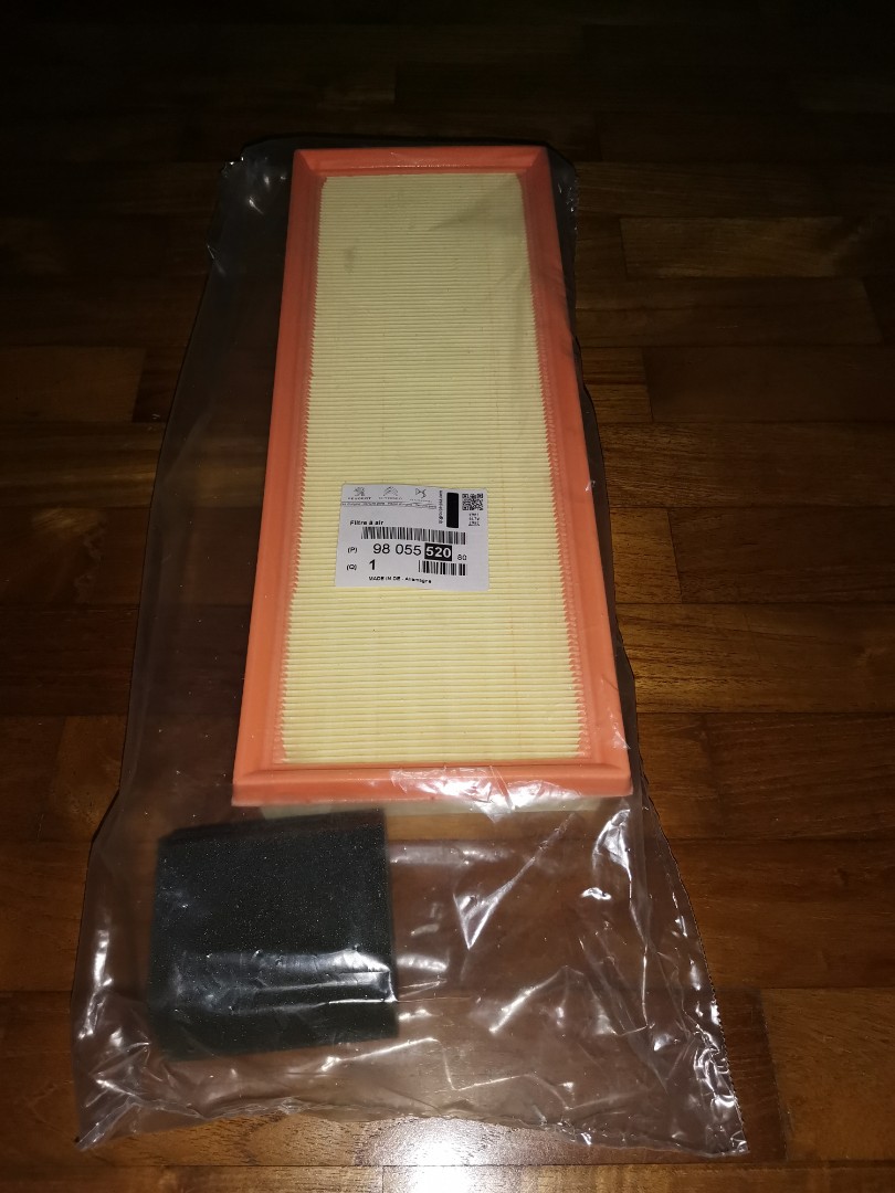 Original Air Filter for PEUGEOT, CITROEN and DS., Car Accessories ...