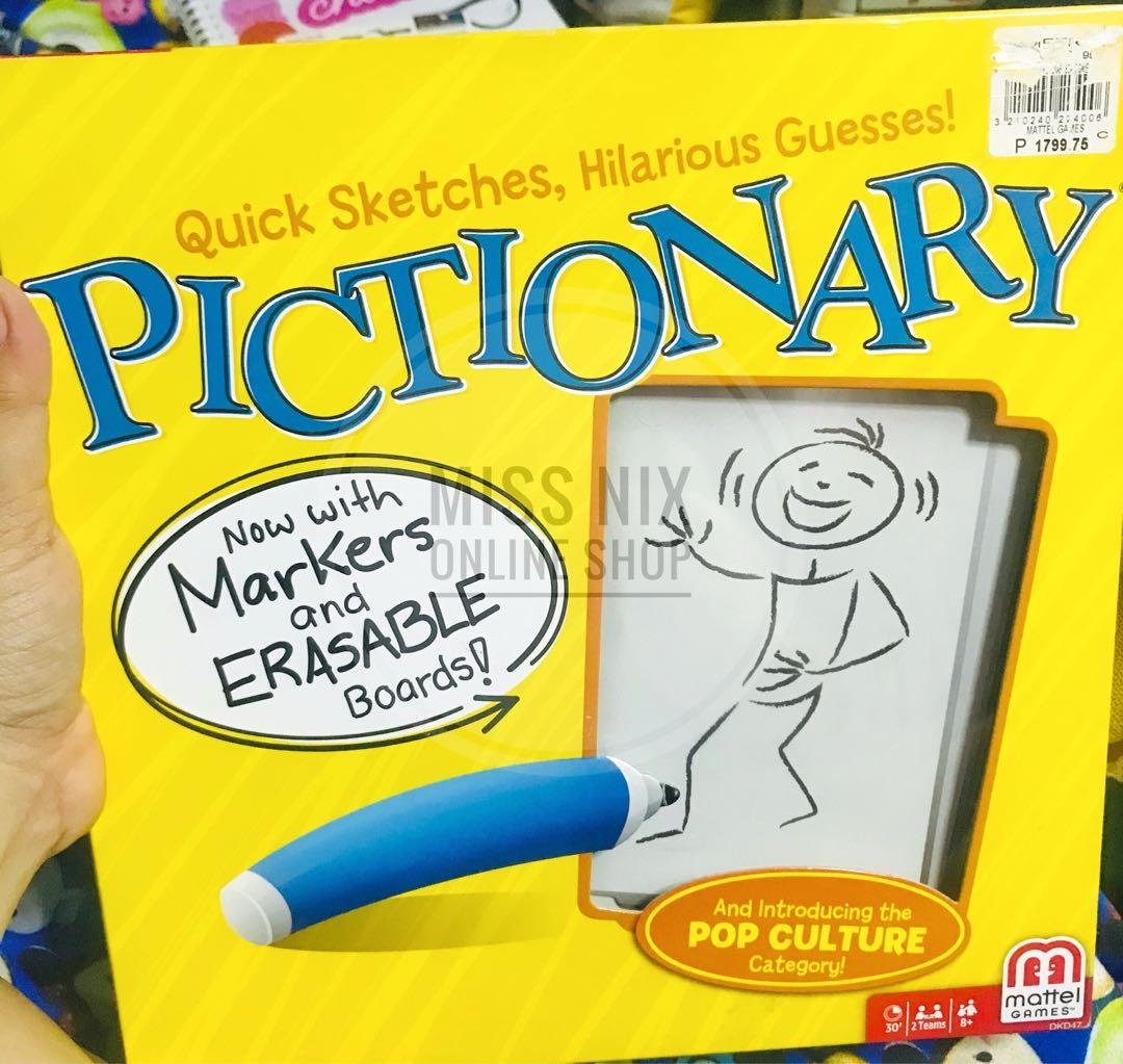 Original Pictionary Board Game, Hobbies & Toys, Toys & Games on Carousell