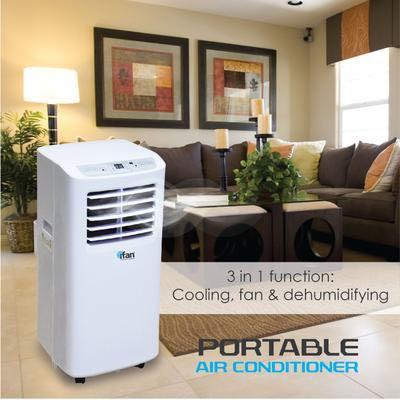 Portable Aircon - PowerPac iFan 7000 BTU (with remote & orig pipe), TV ...
