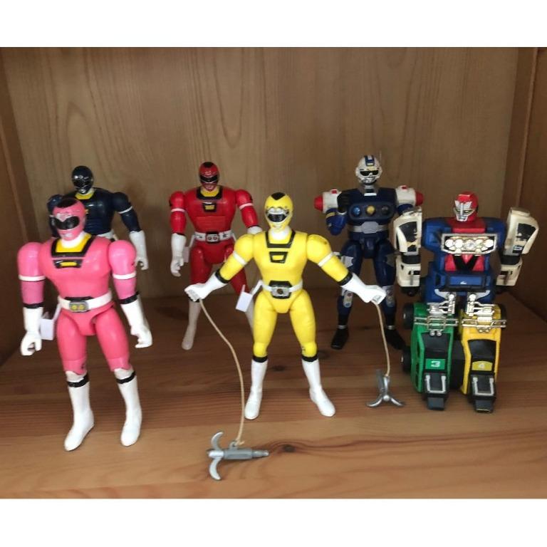 Power Rangers Turbo action figures, Hobbies & Toys, Toys & Games on ...