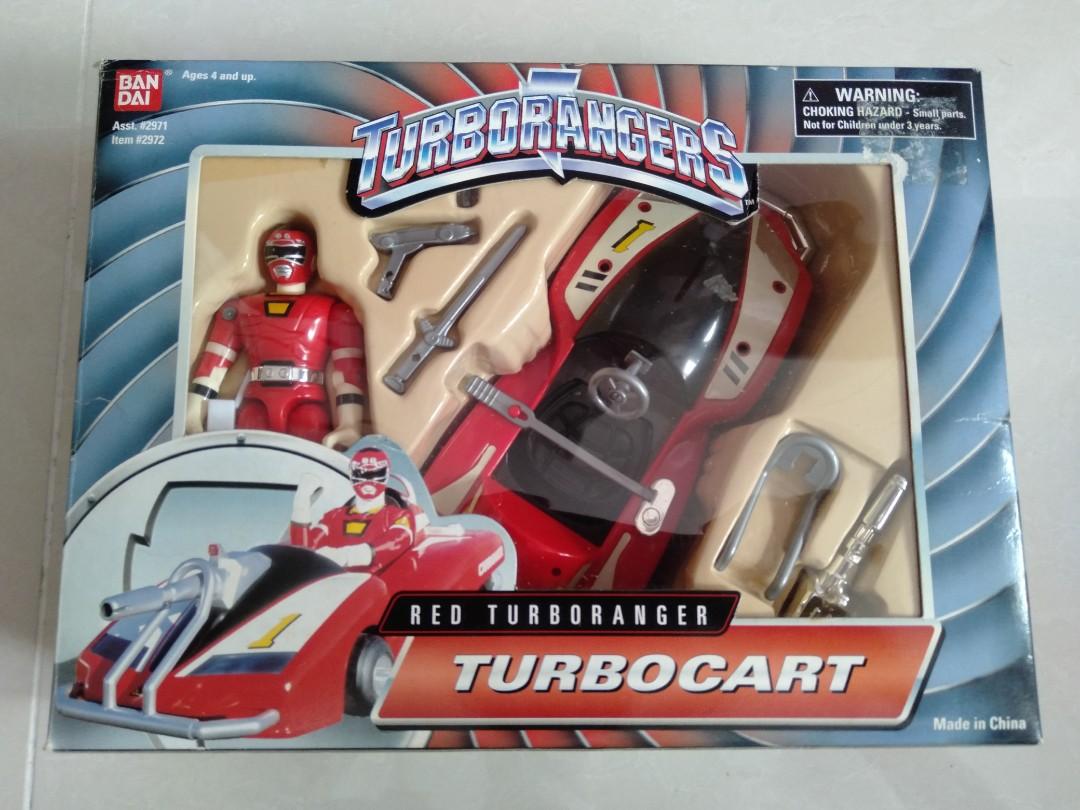 Power Rangers Turbo Red Turbocart, Hobbies & Toys, Toys & Games on ...