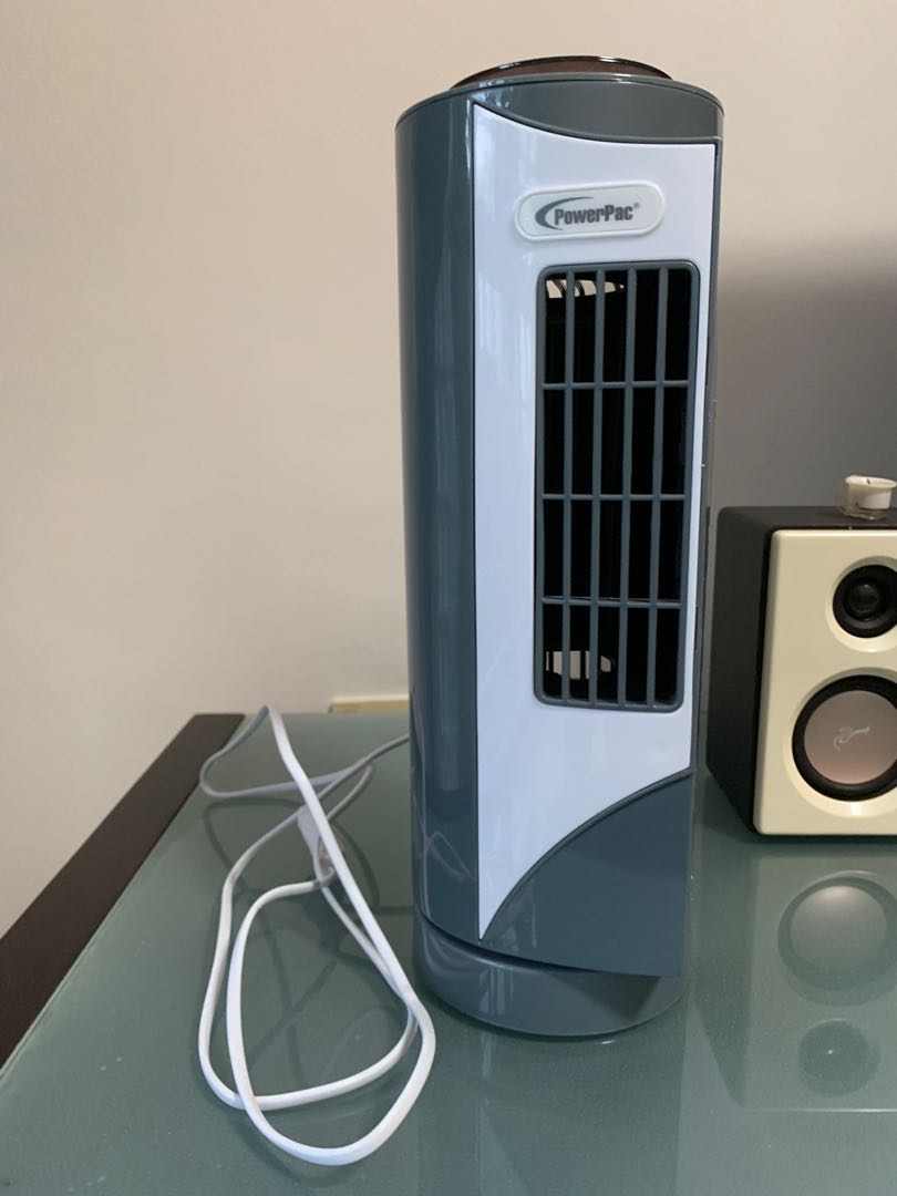 Powerpac 9 inch mini fans, Furniture & Home Living, Lighting & Fans ...