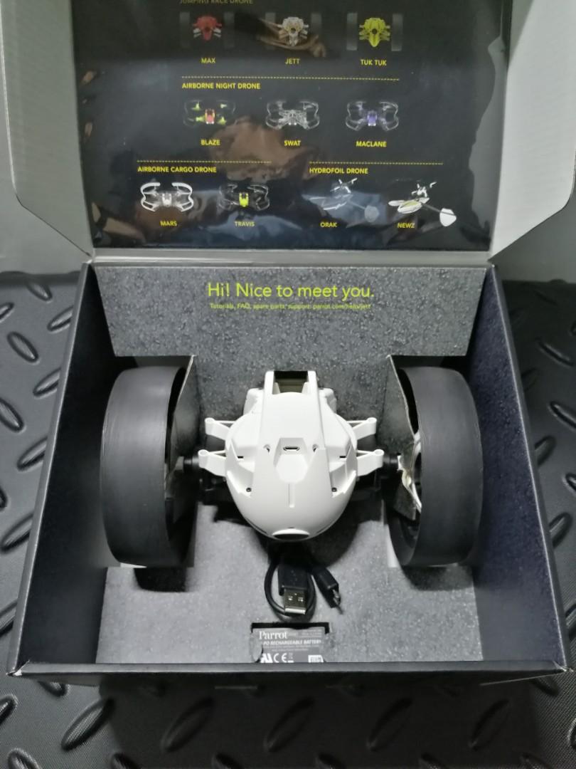 (SALE) PARROT JUMPING DRONE JETT WHITE, Hobbies & Toys, Toys & Games on ...
