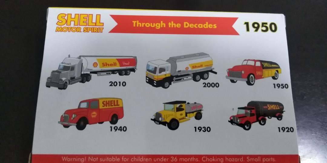 shell through the decades fuel tanker collection collectable petrol ...