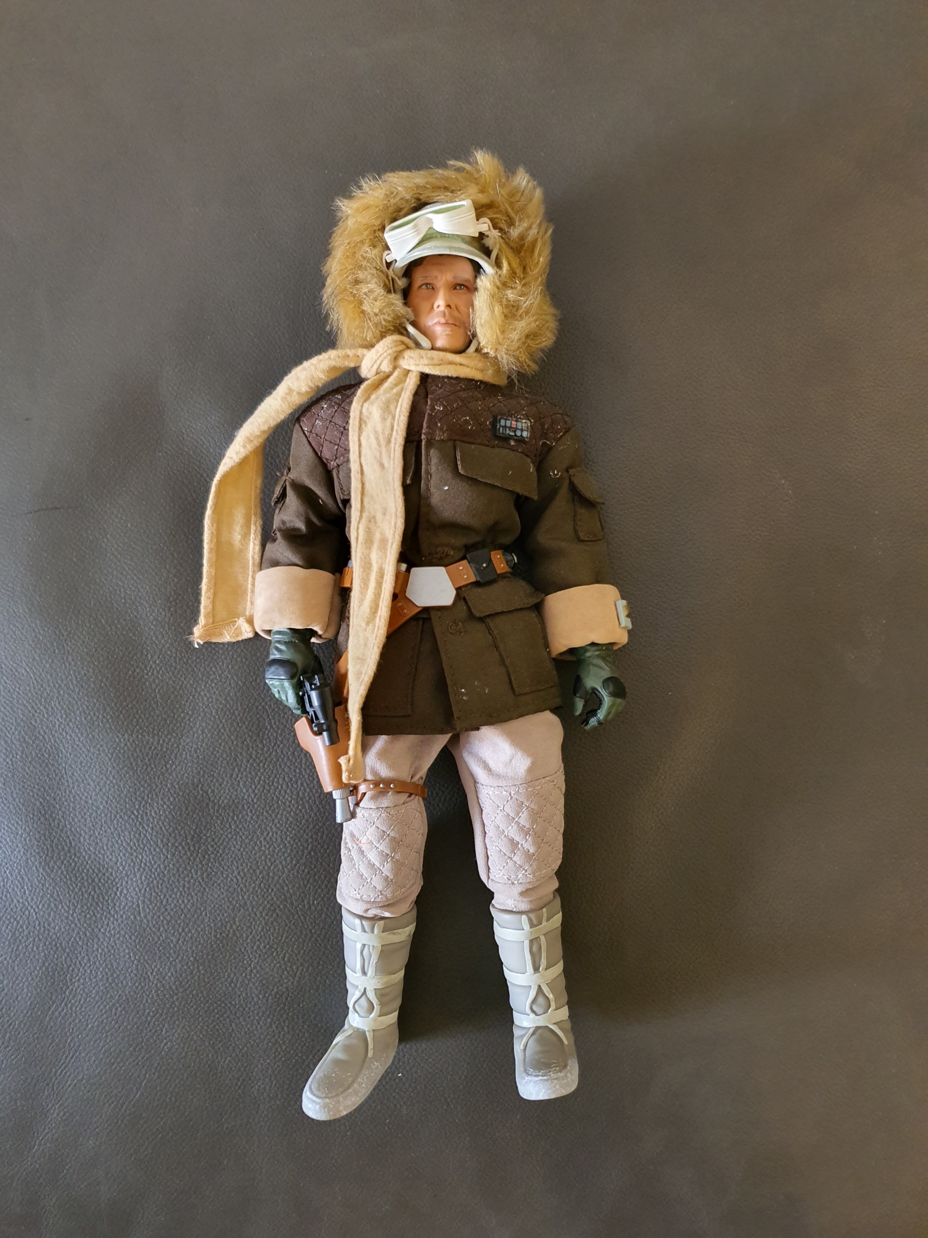 Star wars han solo in hoth gear 12-inch figure kitbash. Dragon body ...