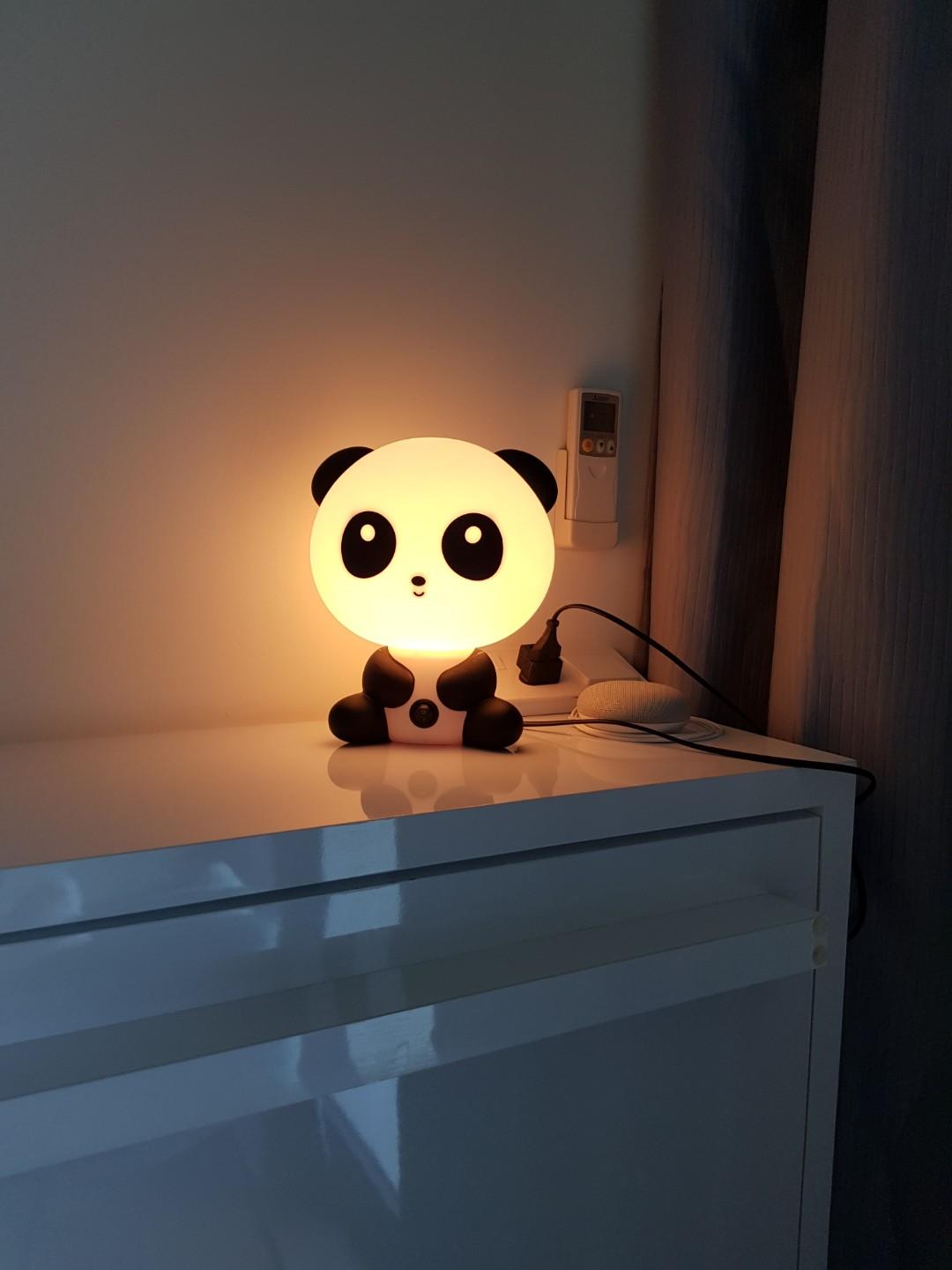 Super cute little Panda table light, Babies & Kids, Baby Nursery & Kids ...
