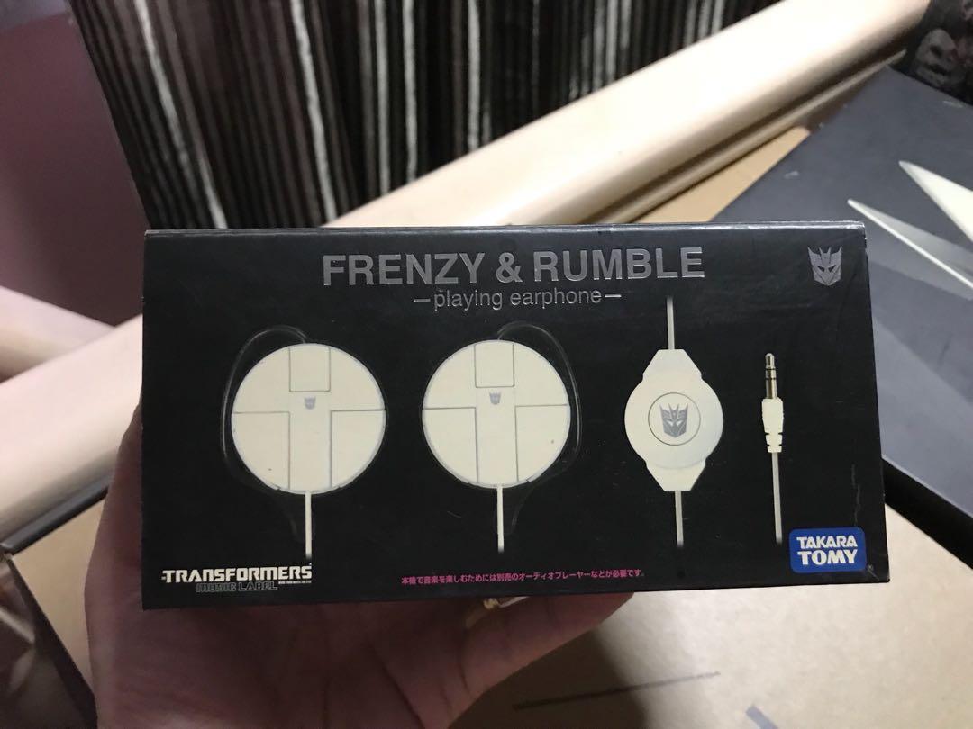 Transformers Music Label Frenzy Rumble MISB, Hobbies & Toys ...