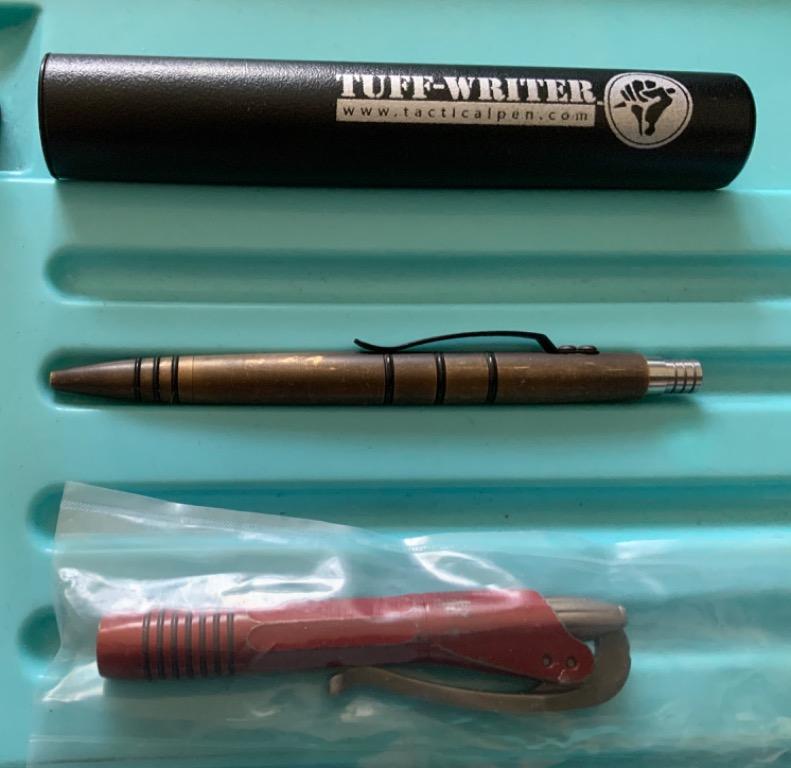 Tuff-Writer And Microtech Siphon II Pen Set, Hobbies & Toys, Stationery ...