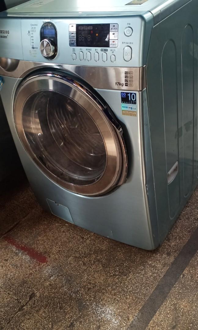 Washing Machine Inverter Front Load Samsung Hauzen 17 Kilos Fully Auto ...