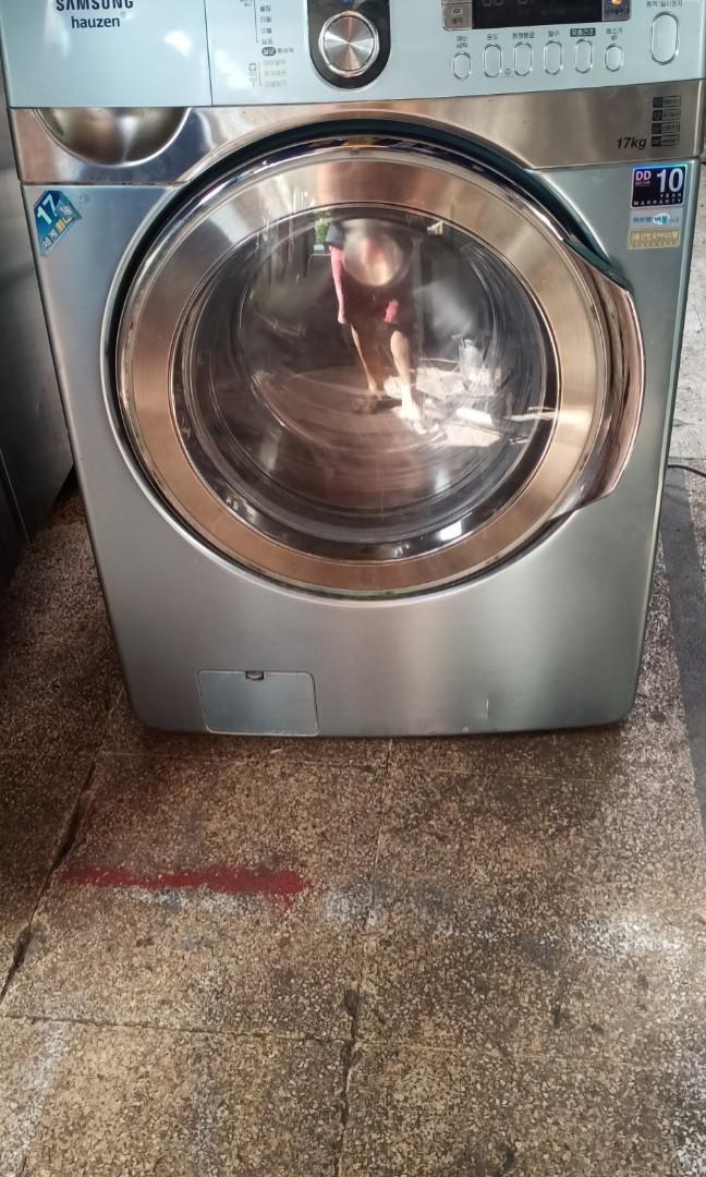 Washing Machine Inverter Front Load Samsung Hauzen 17 Kilos Fully Auto ...