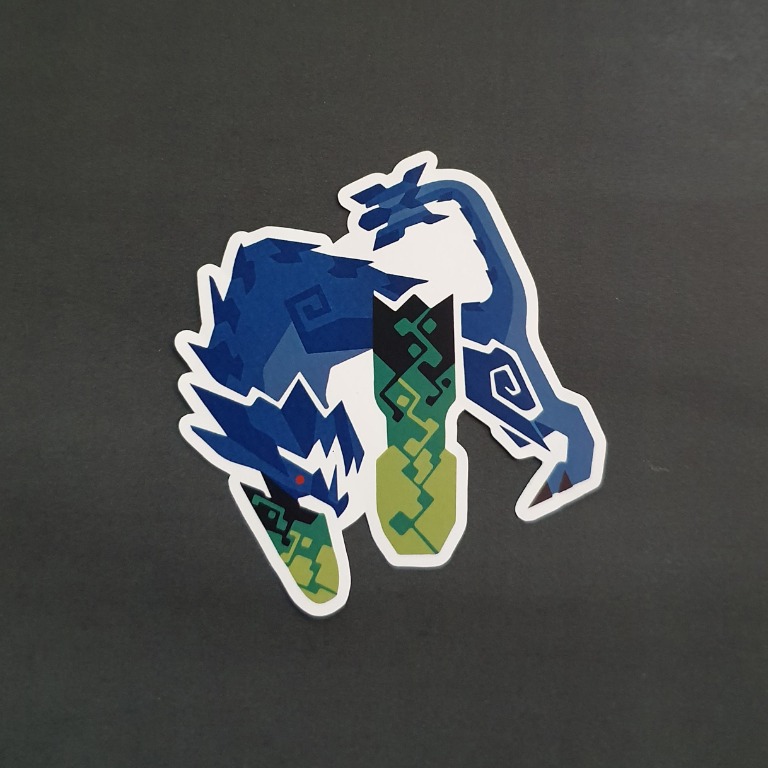 Waterproof Pop Culture Luggage Laptop Misc Sticker Capcom Monster ...