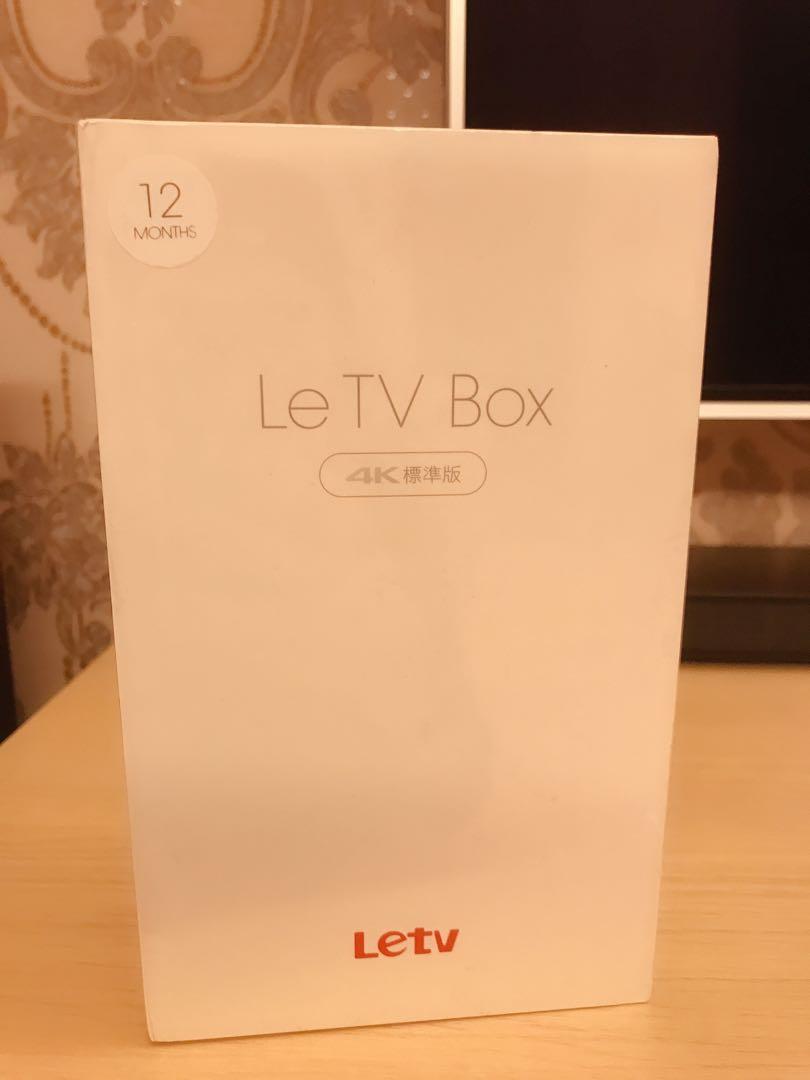 全新 樂視盒子 Le TV Box(4k標準版), 家庭電器, 電視 & 其他娛樂, 電視 - Carousell