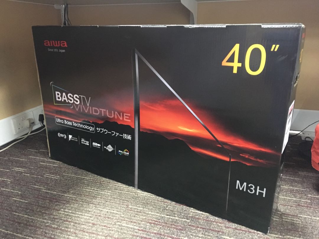 Aiwa M3 Series 40 inch Full HD LED TV JH40DT300S, TV & Home Appliances ...