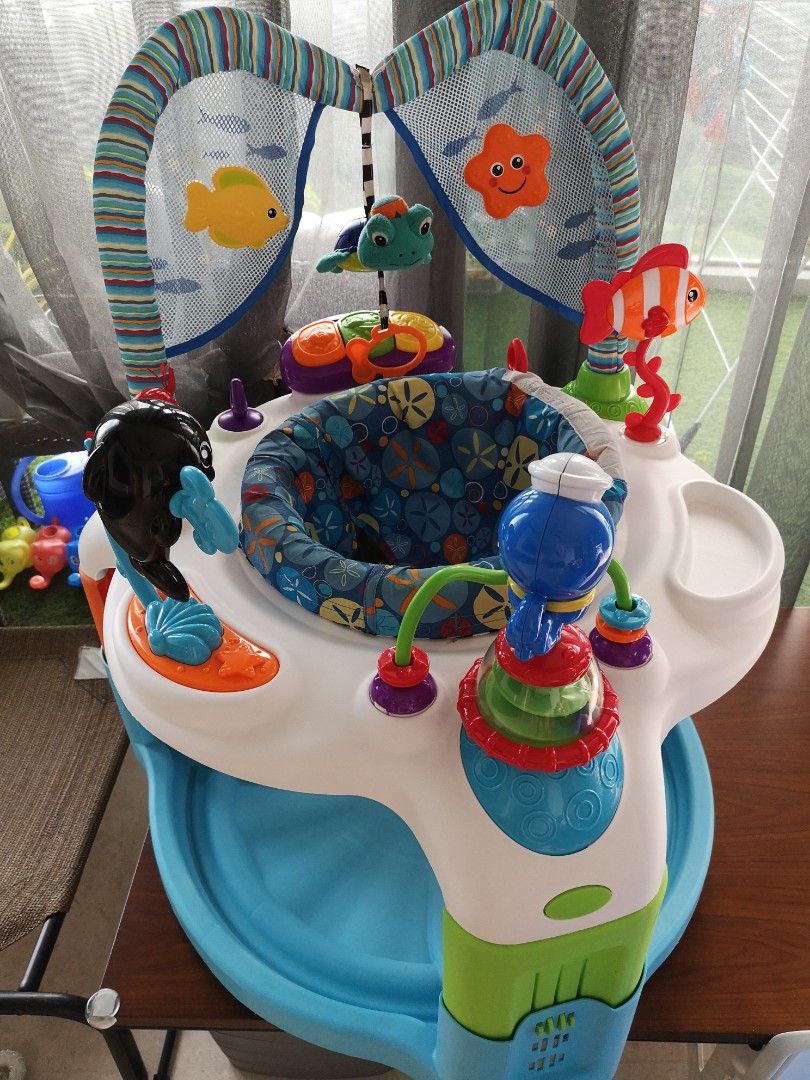 Baby Einstein exersaucer, Babies & Kids, Infant Playtime on Carousell