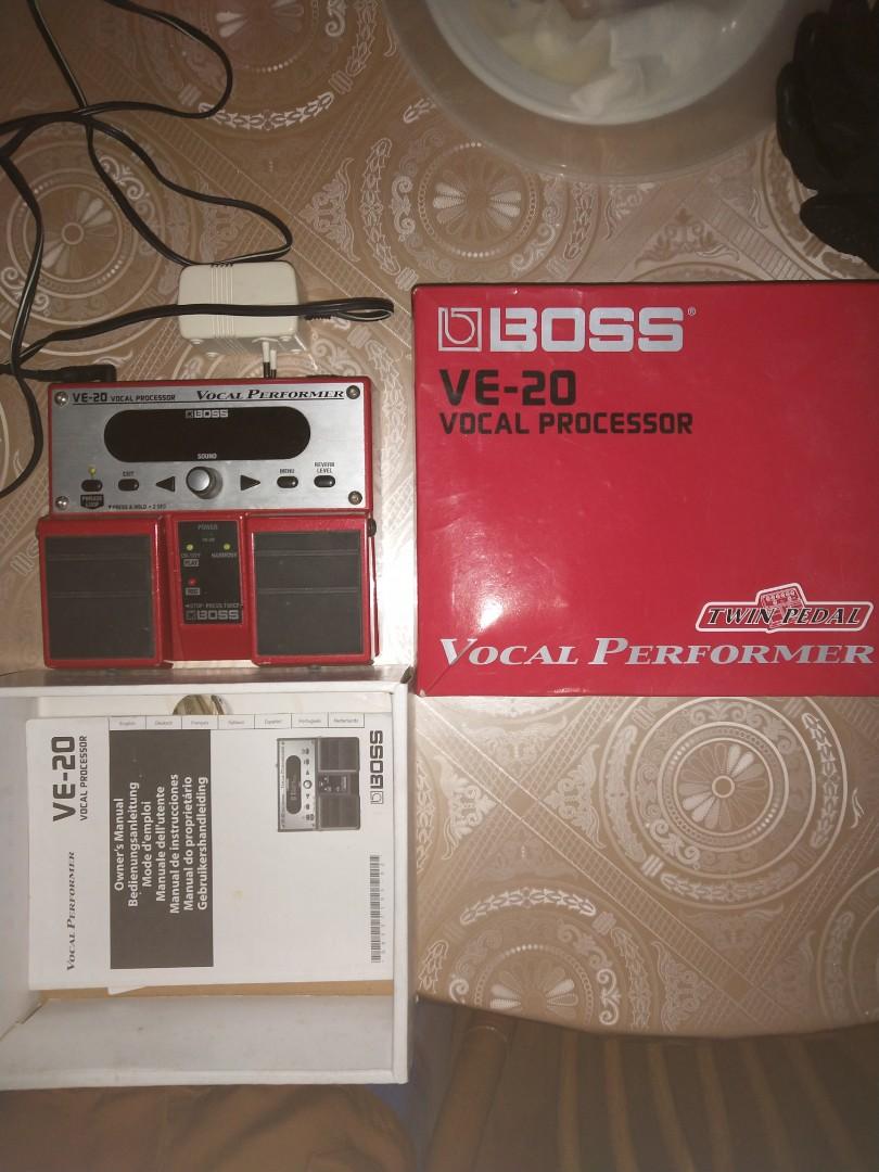 BOSS VE-20 vocal Processor, Hobbies & Toys, Music & Media, Music ...