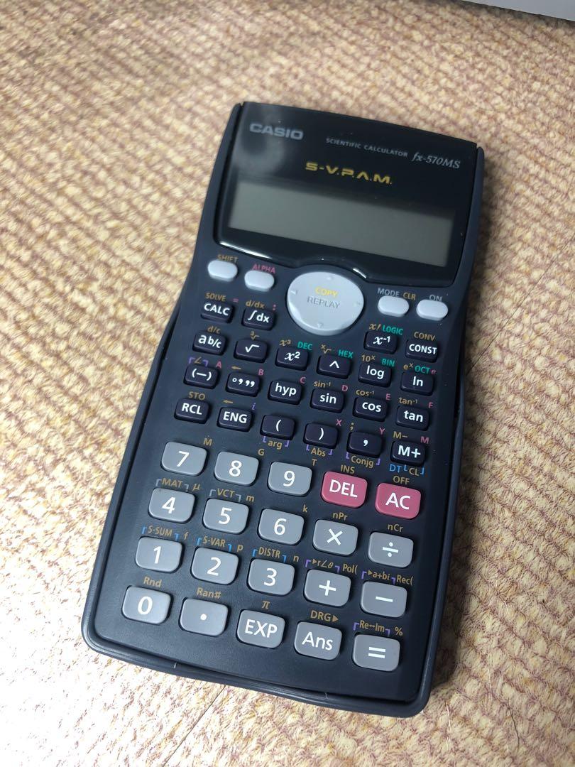 CASIO fx-570MS Scientific Calculator, Computers & Tech, Office ...
