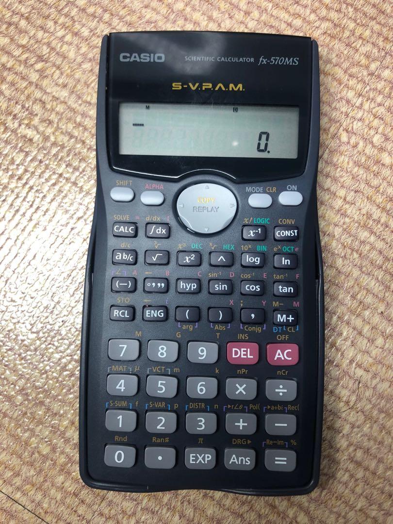 CASIO fx-570MS Scientific Calculator, Computers & Tech, Office ...