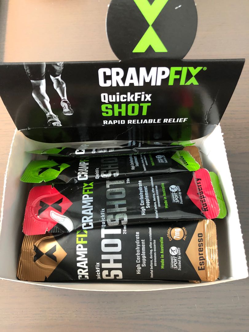 CRAMPFIX 20ml SACHETS, Sports Equipment, Exercise & Fitness, Toning ...