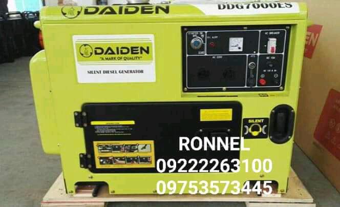 DAIDEN Japan 6kva Diesel Silent Generator Set - AVR installed, ATS ...