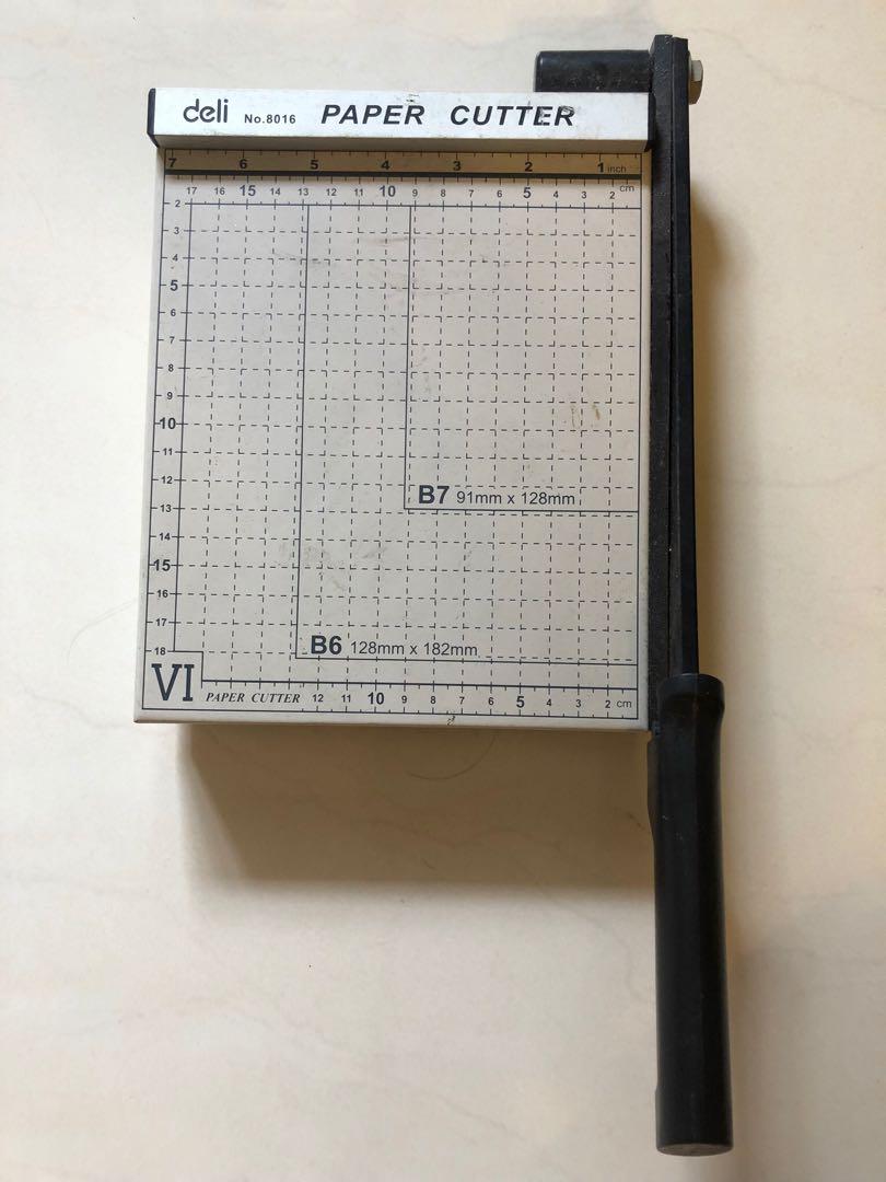 Deli Paper Cutter (Metal), Hobbies & Toys, Stationery & Craft, Craft ...
