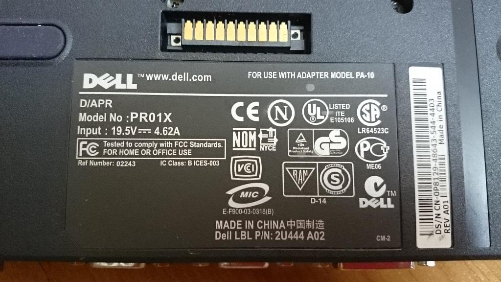 DELL Docking Station Dell PR01X, Computers & Tech, Parts & Accessories ...