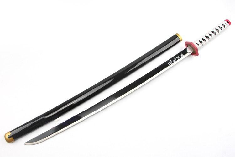Demon Slayer Tomioka Giyuu Nichirin Blade (Cosplay Wooden Sword ...