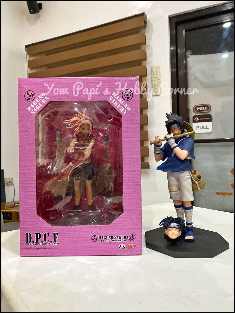 DPCF HARUNO SAKURA UCHIHA SASUKE NARUTO FIGURE TOYS, Hobbies & Toys, Toys & Games on Carousell
